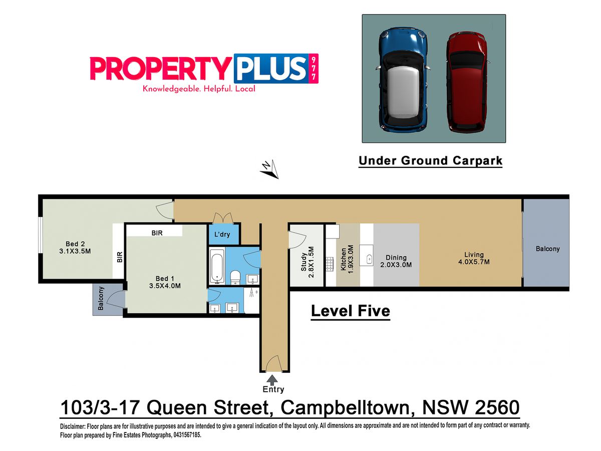 U103 / 3-17 Queen Street, Campbelltown | Property Plus 977