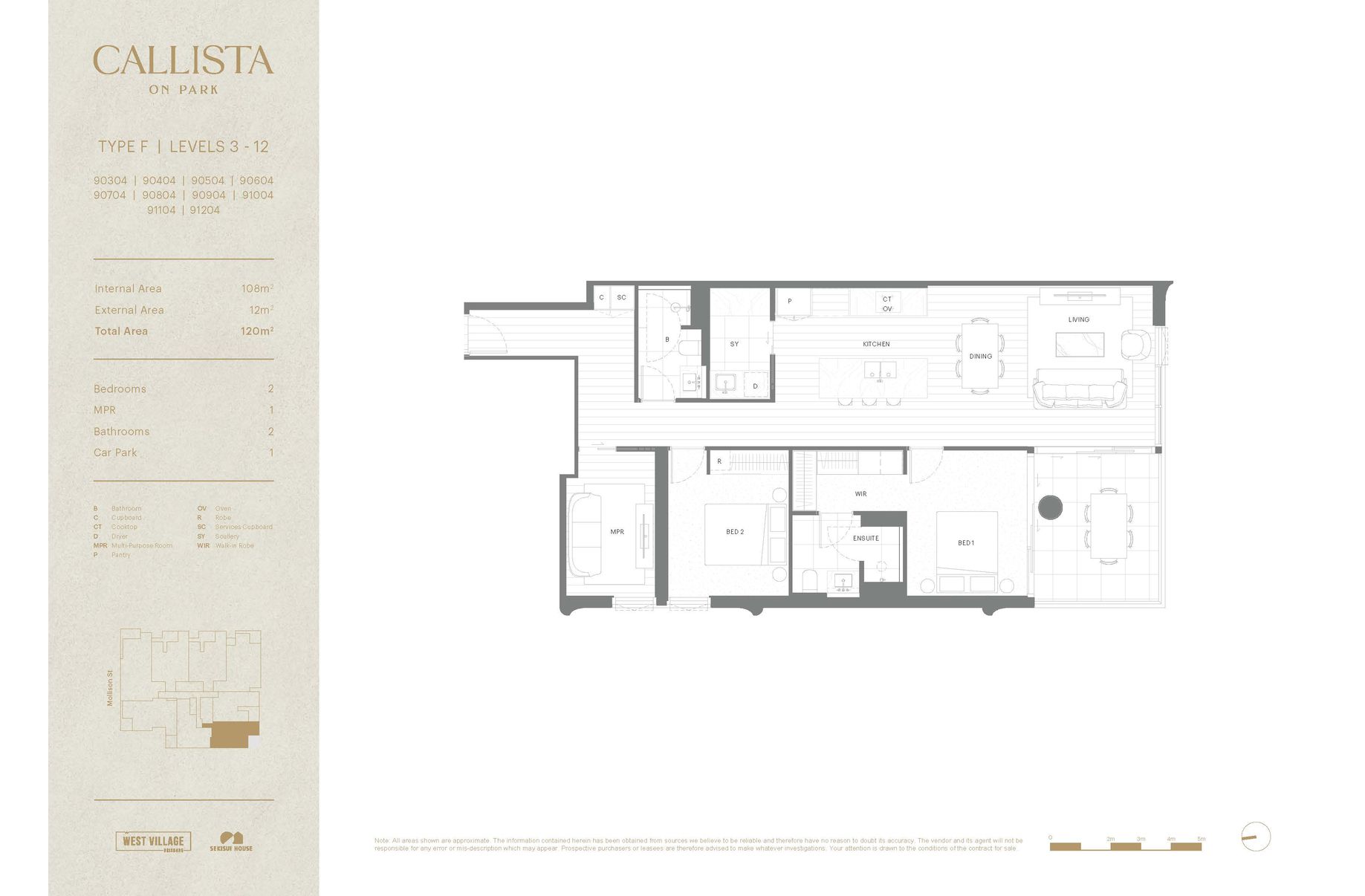 Callista – West Village, Brisbane | Gibson Land