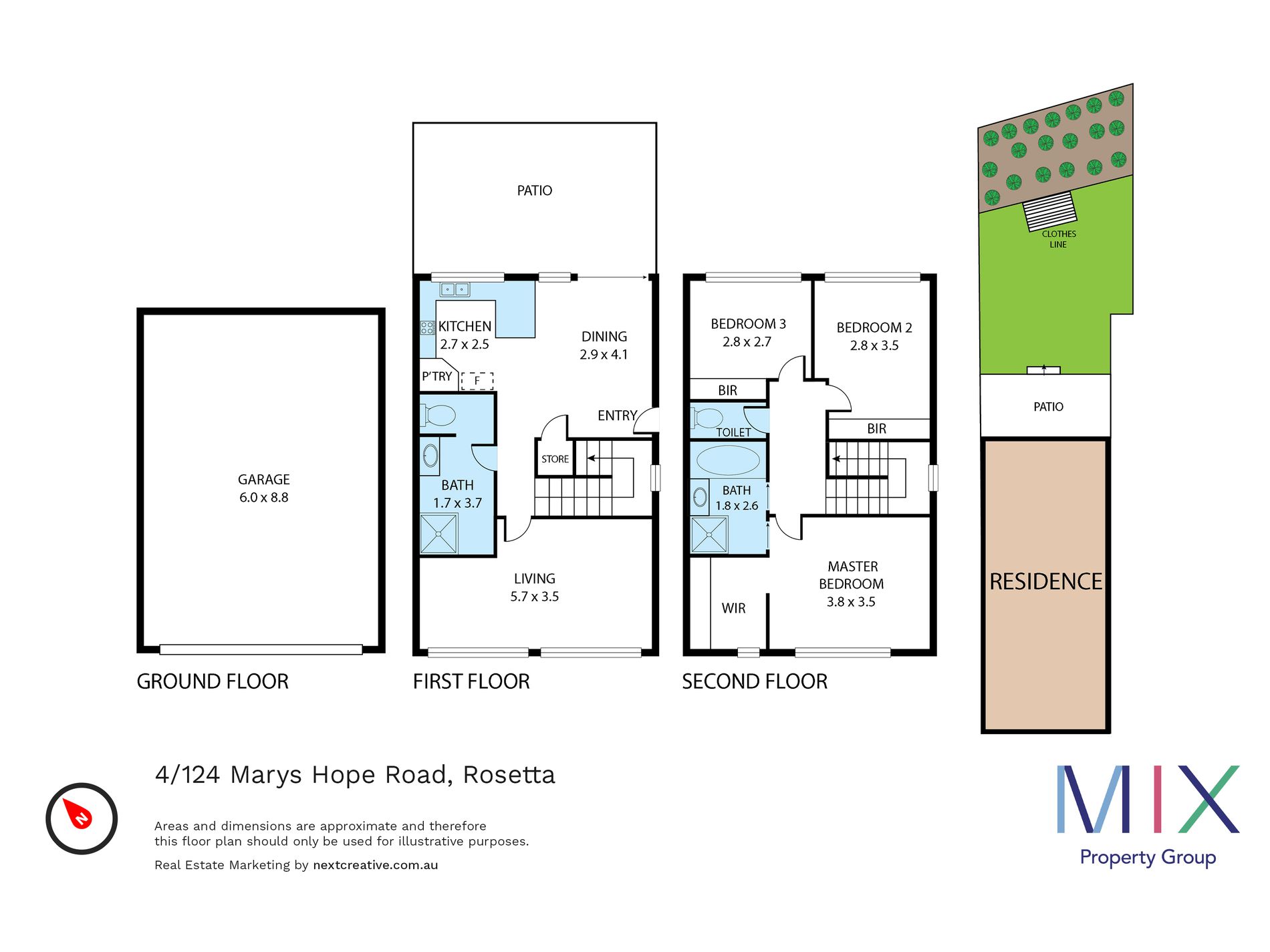 4 / 124 Marys Hope Road, Rosetta | MIX Property